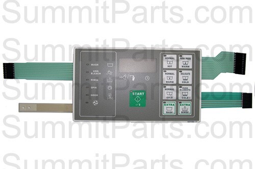 TOUCHPAD KEYPAD FOR HUEBSCH WASHER HC AC/X/Y,ENGL WHT F0231582-17 ...