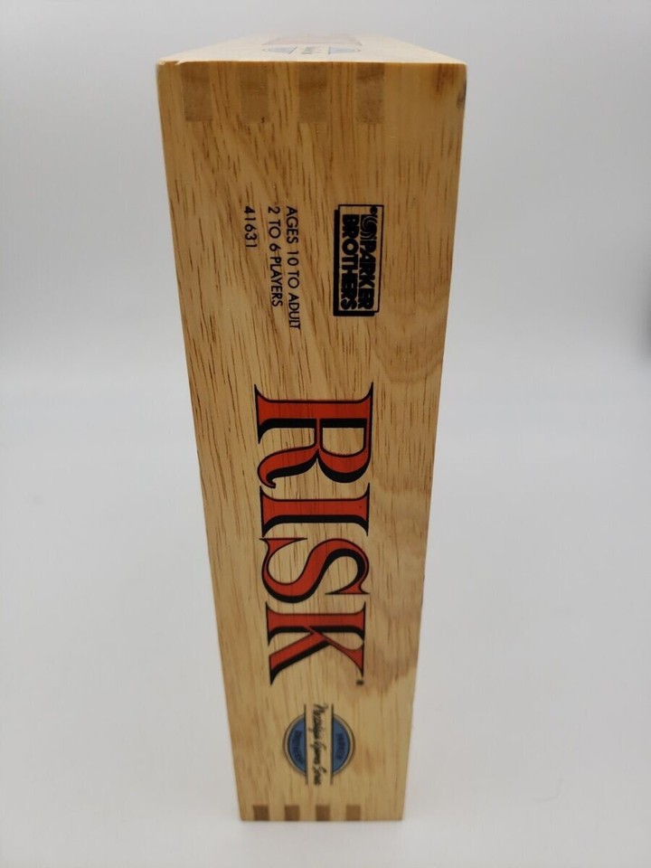 RISK Continental Game 2003 Nostalgia Game Series In Wooden Box 41631 ...