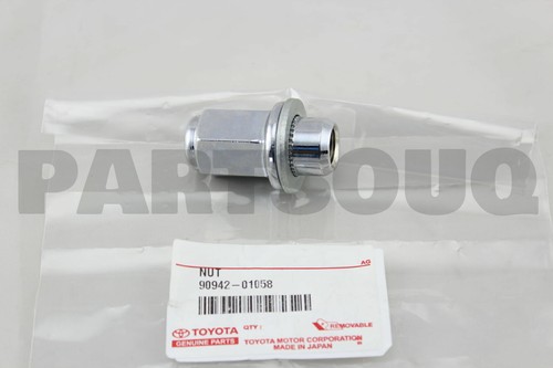 9094201058 Genuine Toyota NUT, HUB (FOR AXLE) 90942-01058 | eBay