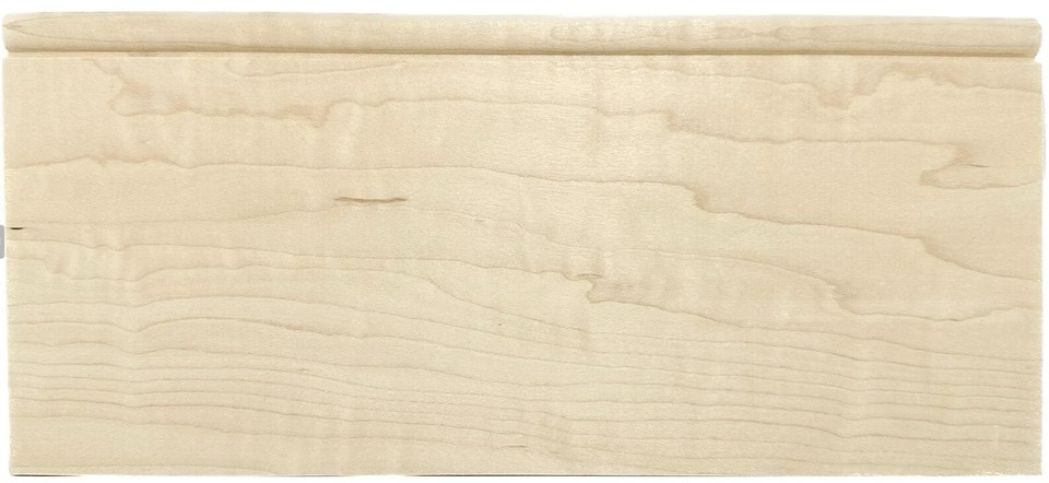 Unfinished Maple Baseboard Moulding 9/16 in x 5 in x 7 ft | Solid ...