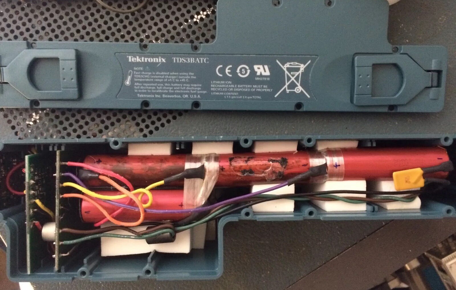 Tek TDS3000 series, LI-PO battery conversion? - Page 1