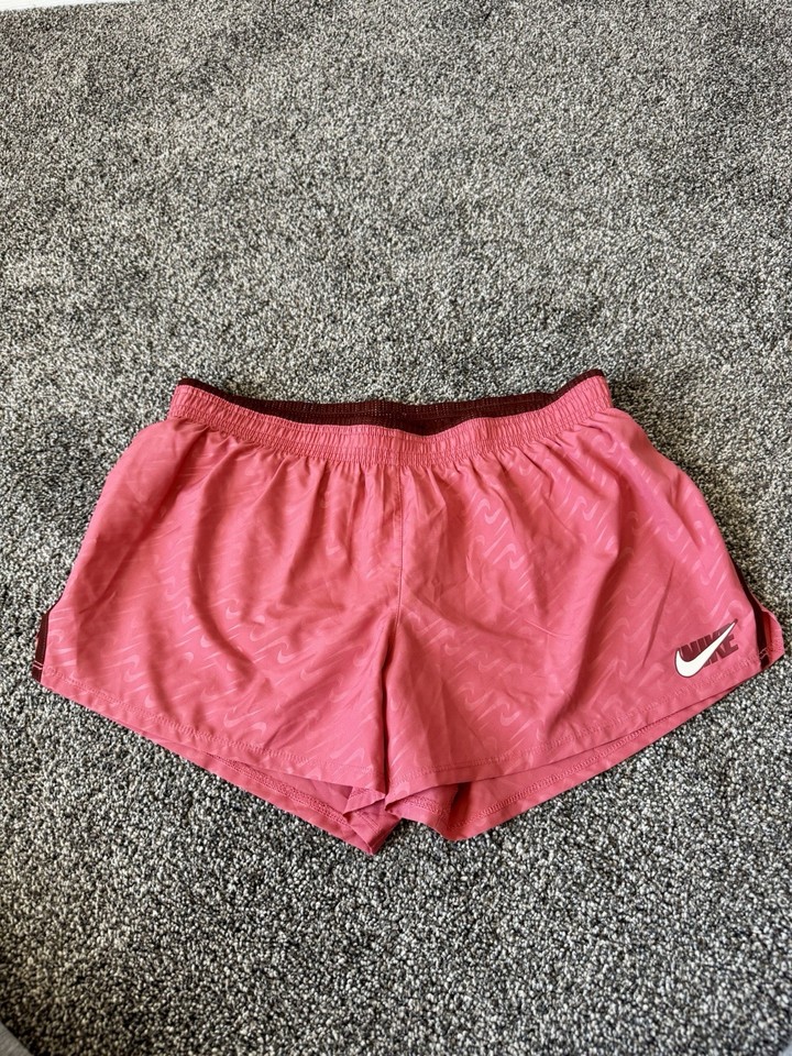Nike Women’s Shorts Dri-FIT Icon Clash 10K Rose Size L NWT | eBay