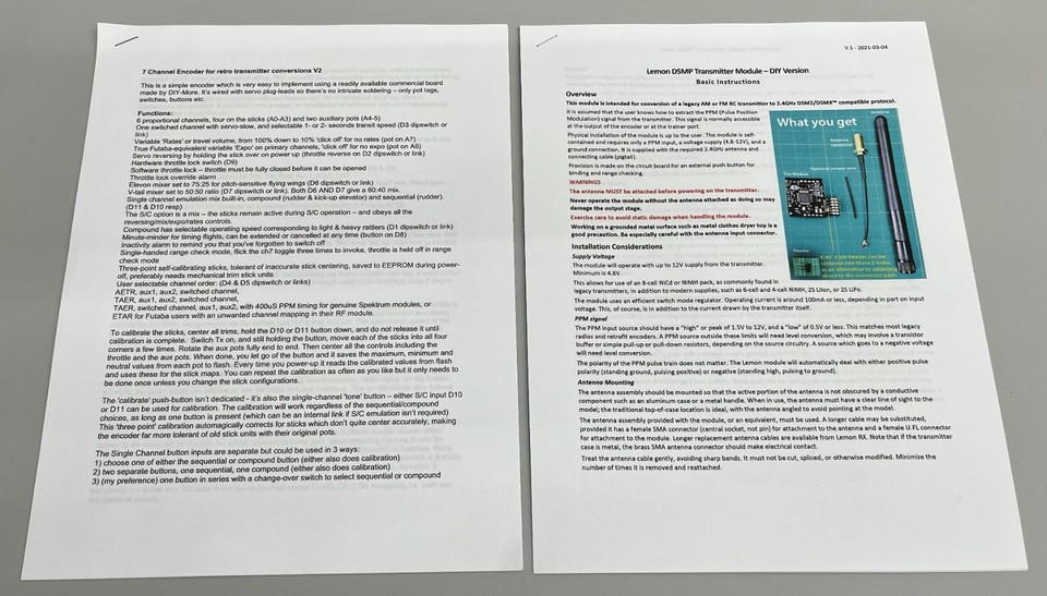 Kraft Sport Series 5CH Vintage RC Retro Transmitter 2.4 GHz (Please ...