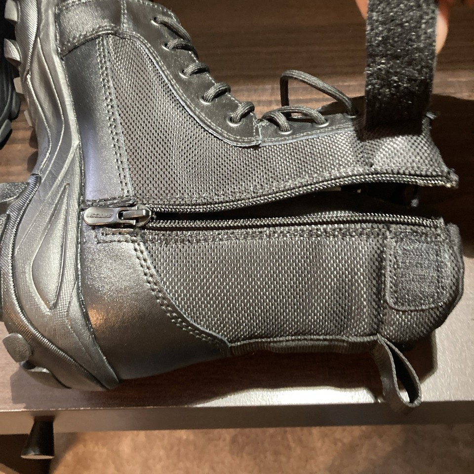 BATES Breathable Tactical Combat Men's Boots Side Zip Lightweight NWB ...