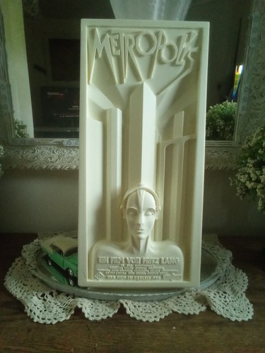 Metropolis Maria Resin 3D Wall Plaque | eBay