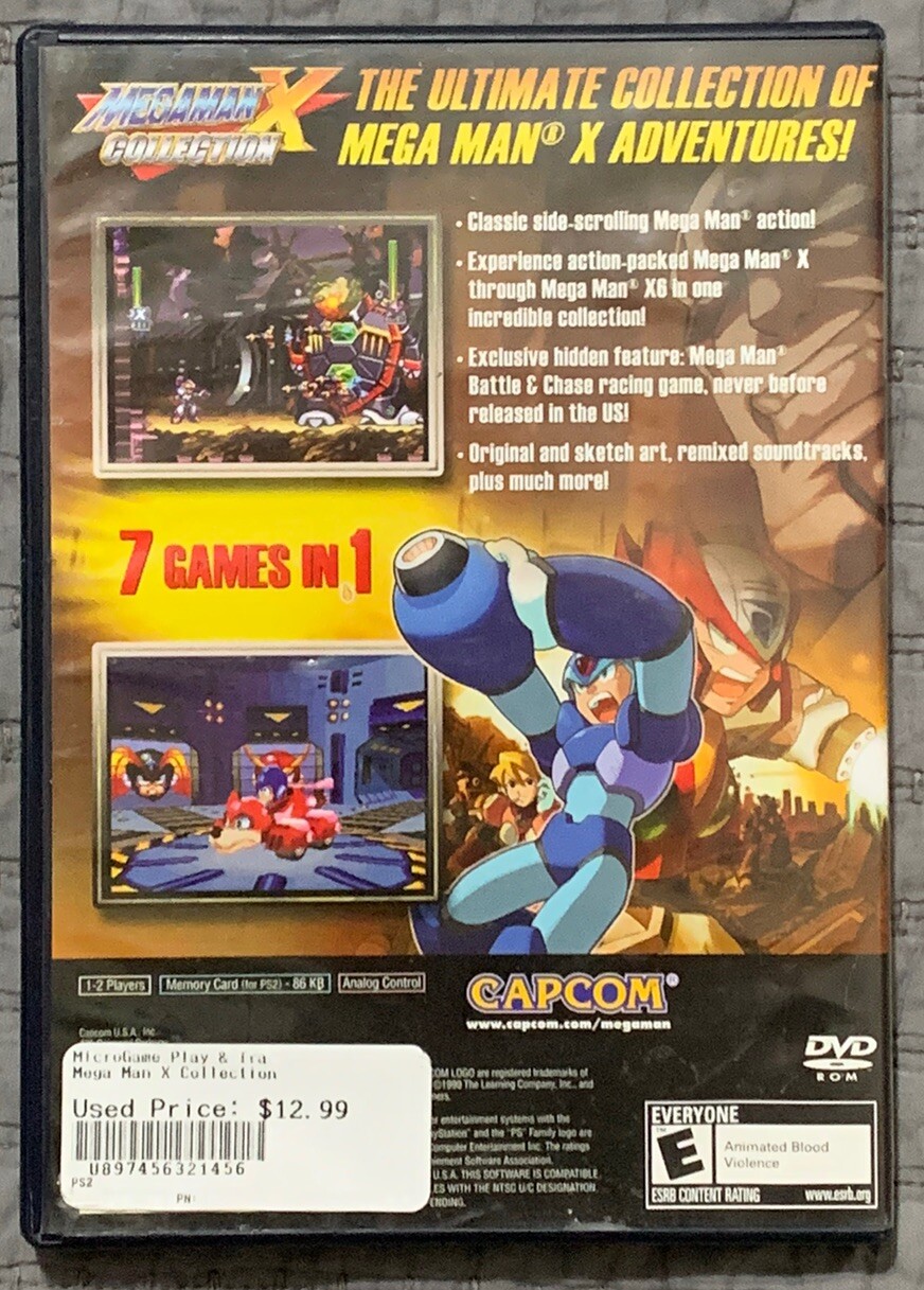 Mega Man X Collection (Sony PlayStation 2, 2006) CIB 13388260539 | eBay