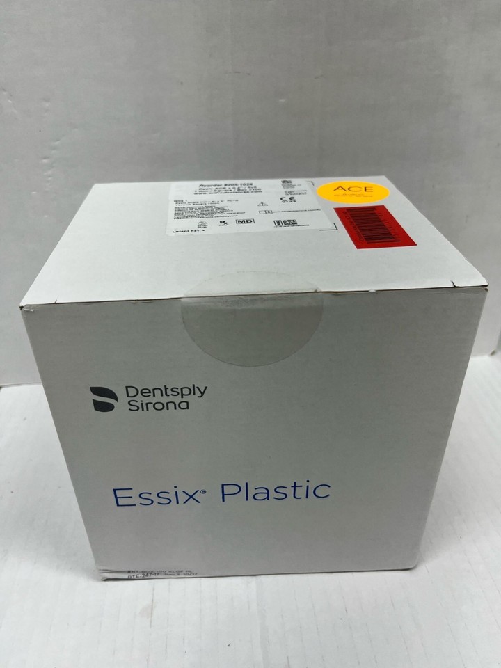 Essix ACE vacuum FORMING SHEETS Retainer .040"/ 5" SQUARE box 100 pcs ...