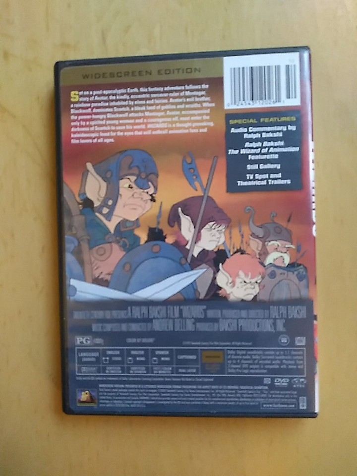 Wizards (DVD, 1977) 24543120261 | eBay