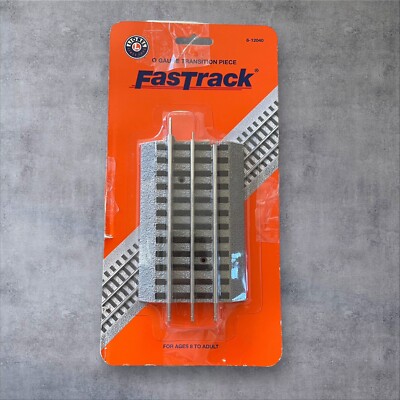 Lionel 6-12040 O GAUGE TRANSITION PIECE FASTRACK - NEW IN PACKAGE ...