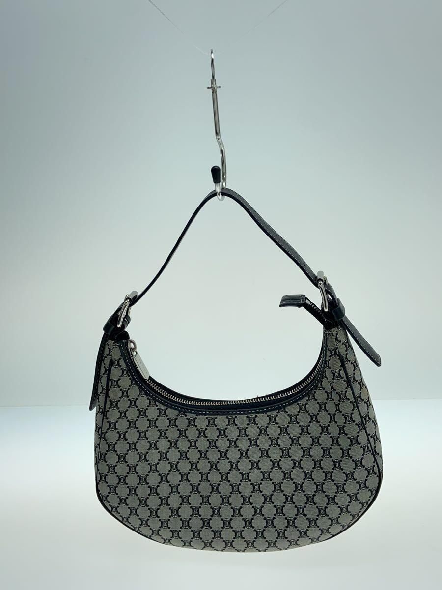 CELINE Shoulder Bag AVA Macadam Pattern Canvas Gray T… - Gem