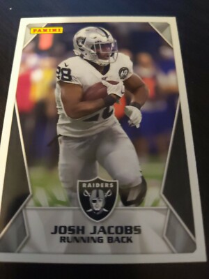 Panini NFL Sticker & Card Collection Josh Jacobs No.45 | eBay