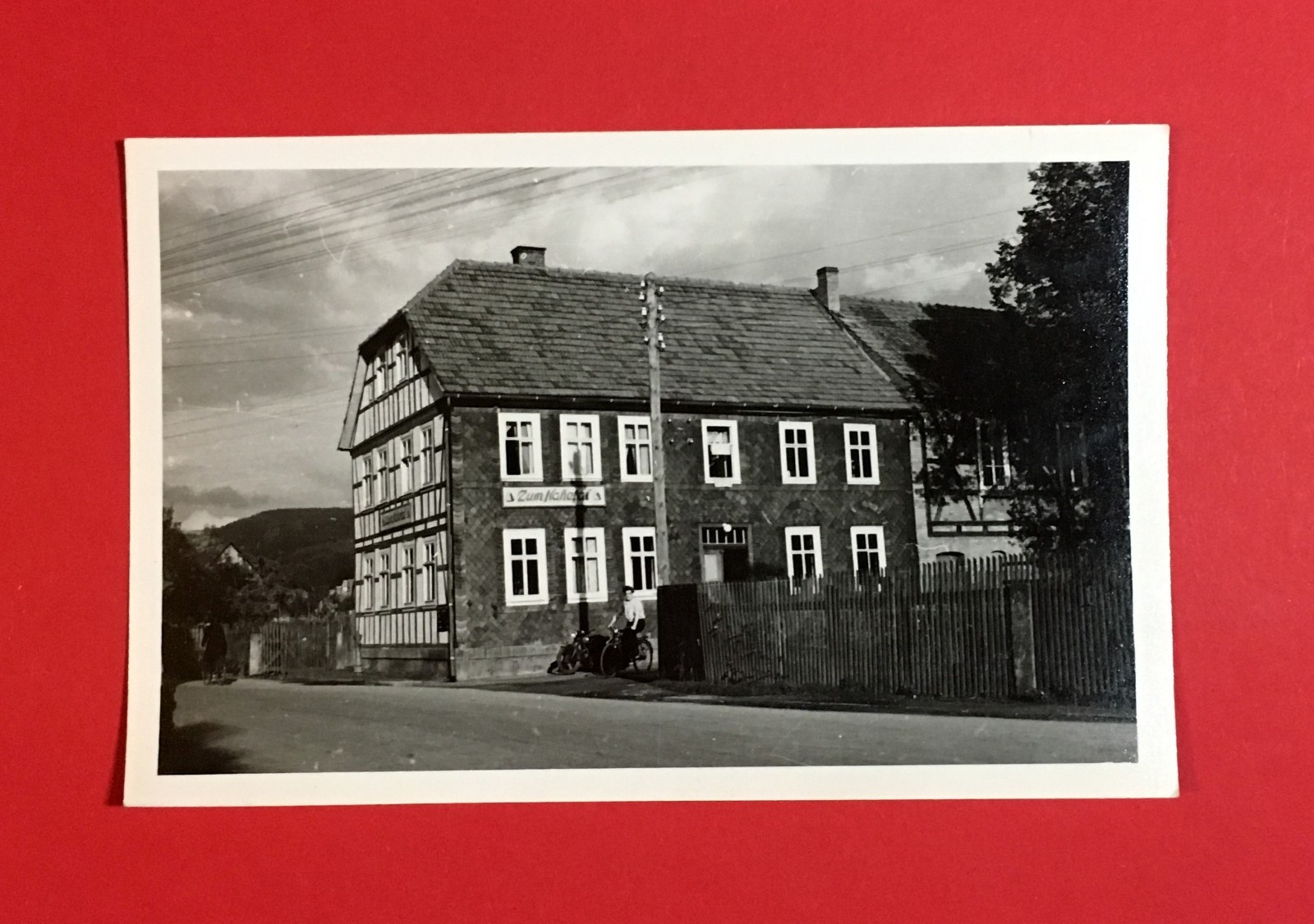 Foto AK HINTERNAH in Thüringen um 1961 Gasthaus Zum Nahetal ( 46007 | eBay