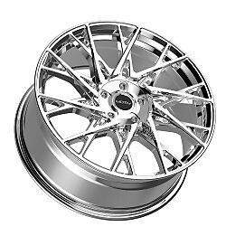 1 Motiv 18x8 5X4.50 / 5X120 +40 430C Maestro Chrome Wheel Rim | eBay