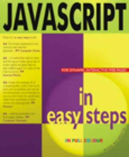 Javascript Livre de Poche Mike Mcgrath 9781840782554 | eBay
