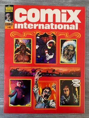 1976 COMIX INTERNATIONAL #4 Warren FVF 7.0 Richard Corben / Reed ...
