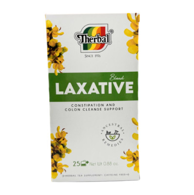 THERBAL Tea Herbal Laxative Tea / Detox Caffeine Free 25 Tea bags | eBay