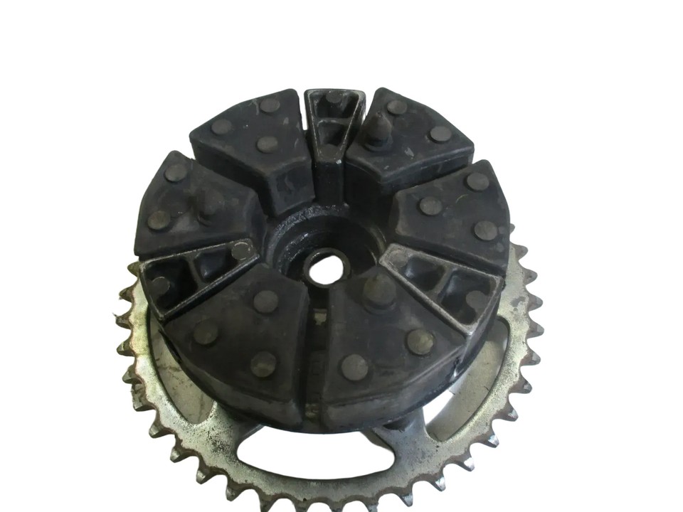 Chain wheel carrier 3. Yamaha FZ 750 2KK Genesis drive rear left shock ...