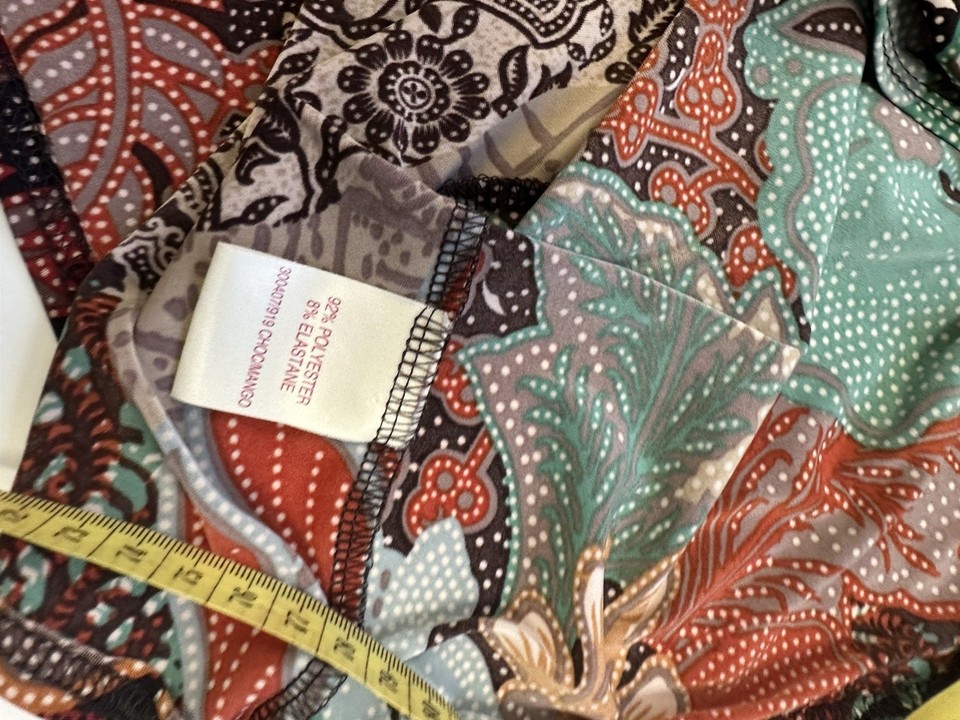 Y2k Phase Eight Stretch Floral Pattern Top Size 14 | eBay UK