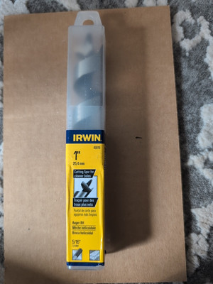 Irwin 49916 1-Inch Auger Bit | eBay
