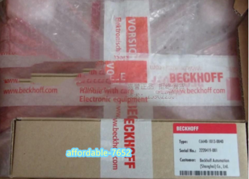 C6640-1013-0040 beckhoff IPC Brand New by DHL or Fedex Fast Shipping | eBay