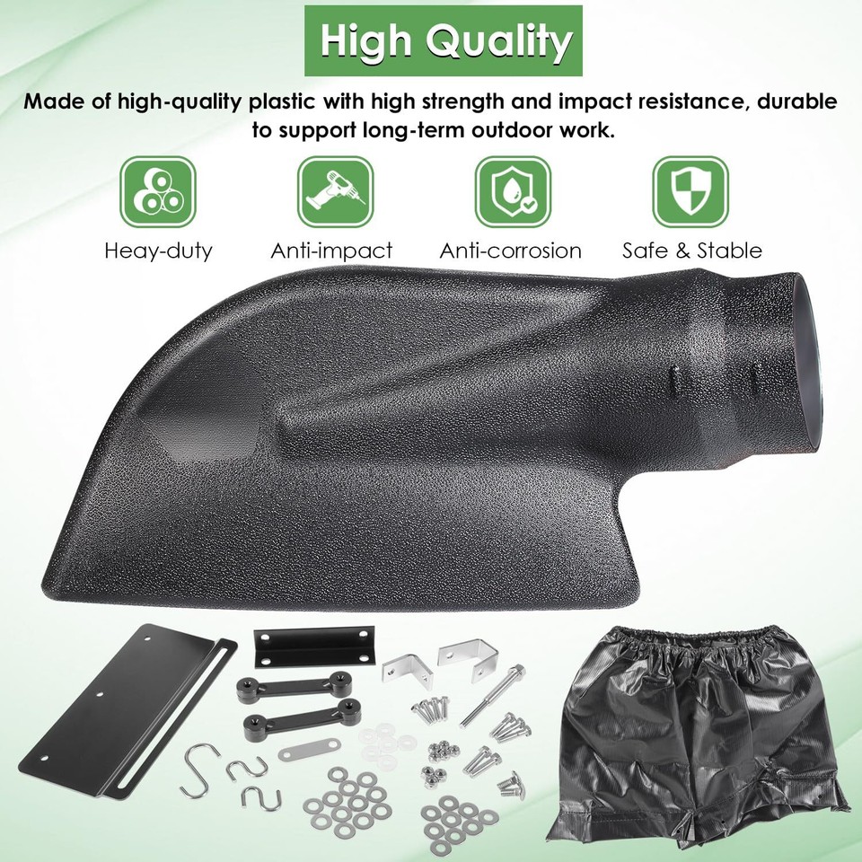 for Agri-Fab Lawn Leaf Vacuum Bagger Deck Boot Chute Mow-N-Vac Kit ...