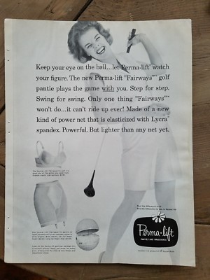 1963 women's Perma lift Fairway panties and brassieres bra girdle lady ...
