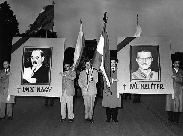 demonstration against the execution of Imre Nagy and Pal Maleter - 1958 ...