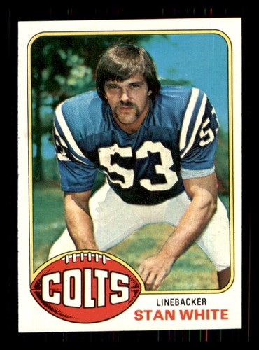 1976 Football Topps Stan White Baltimore Colts #312 | eBay
