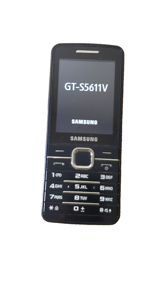 Samsung GT S5611V Blue Unlocked 256MB 2.4" 5MP Mobile Button Phone ...