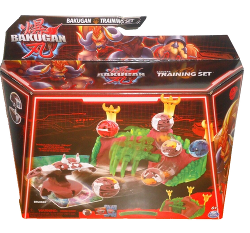 Bakugan Training Set Bruiser Action Figure Set Combine & Brawl Spin ...