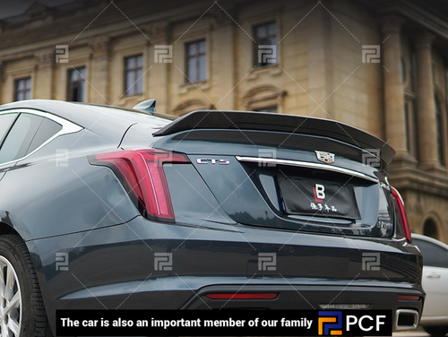 For Cadillac CT5 CT5-V Blackwing 2020-2023 Glossy Black Rear Trunk ...