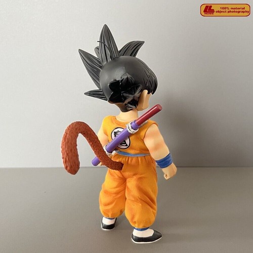 Anime Dragon Ball Z Kid Child Goku Glance Back Angry 1Pc Figure Statue ...