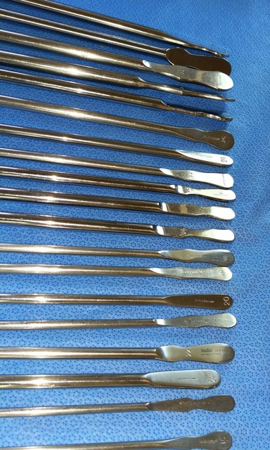 Set of 19 Professional Surgical Urology Female Sounds with case Konig ...