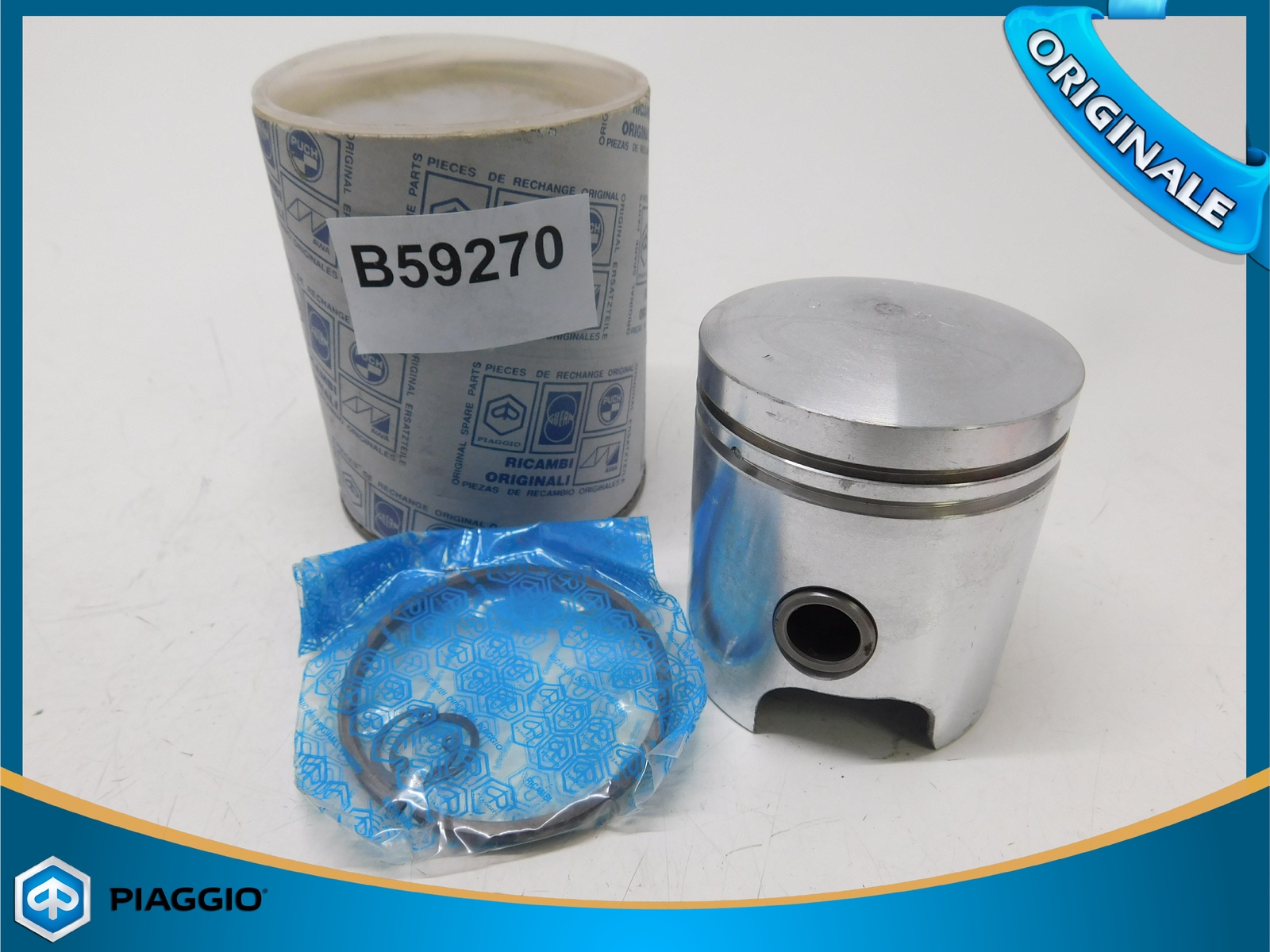 Piston Complete Piston Original PIAGGIO Mp P501 P601 Tm P602 P703 ...