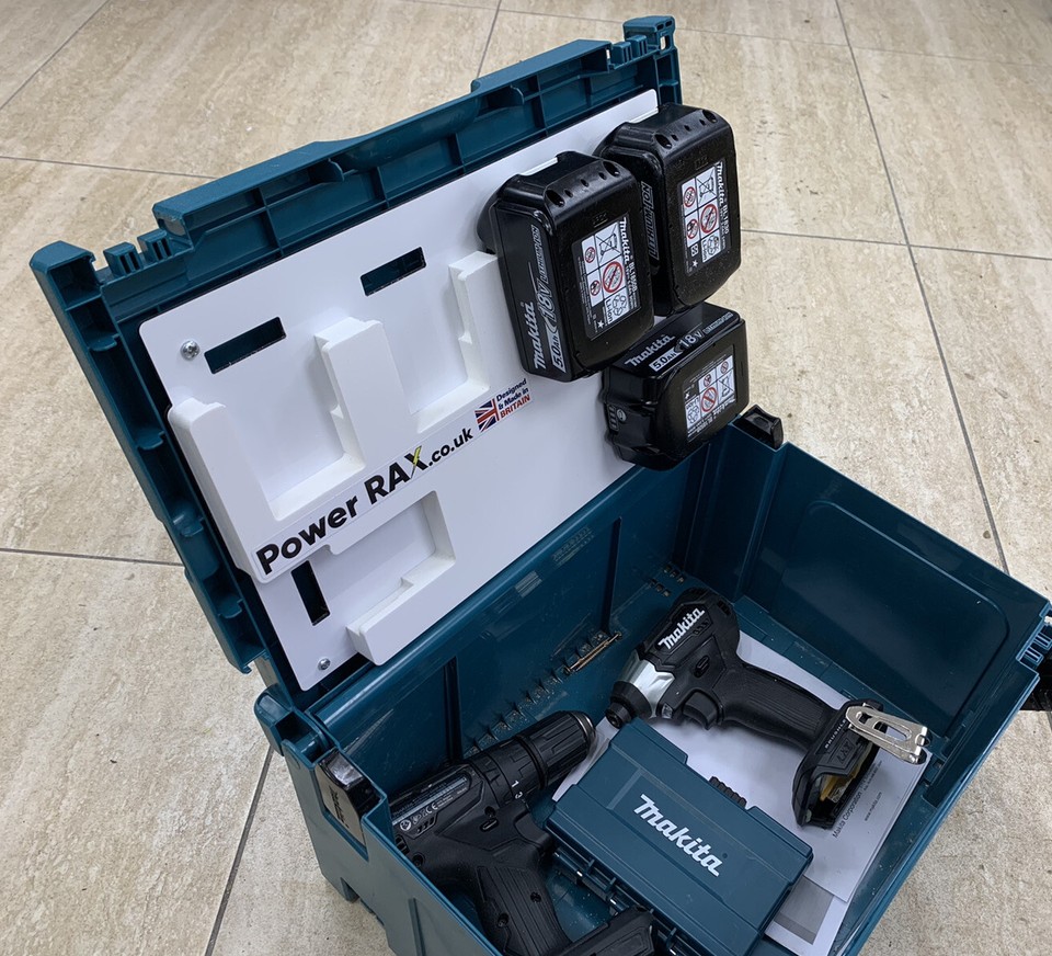 PowerRax Battery Bracket For a Makita MakPac 18v LXT Drill Impact ...