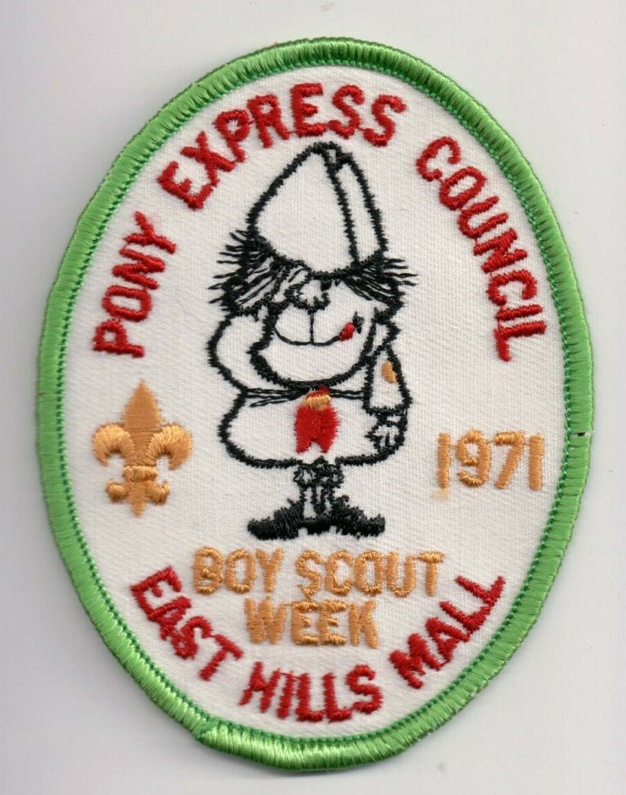 Pony Express Council, Missouri 1971 Boy Scout Week Patch | eBay