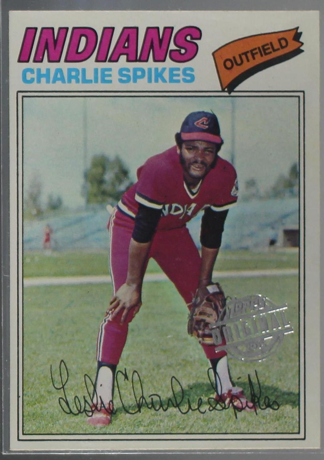 2015 Topps - Originals Buybacks Charlie Spikes #1977-168 for sale ...