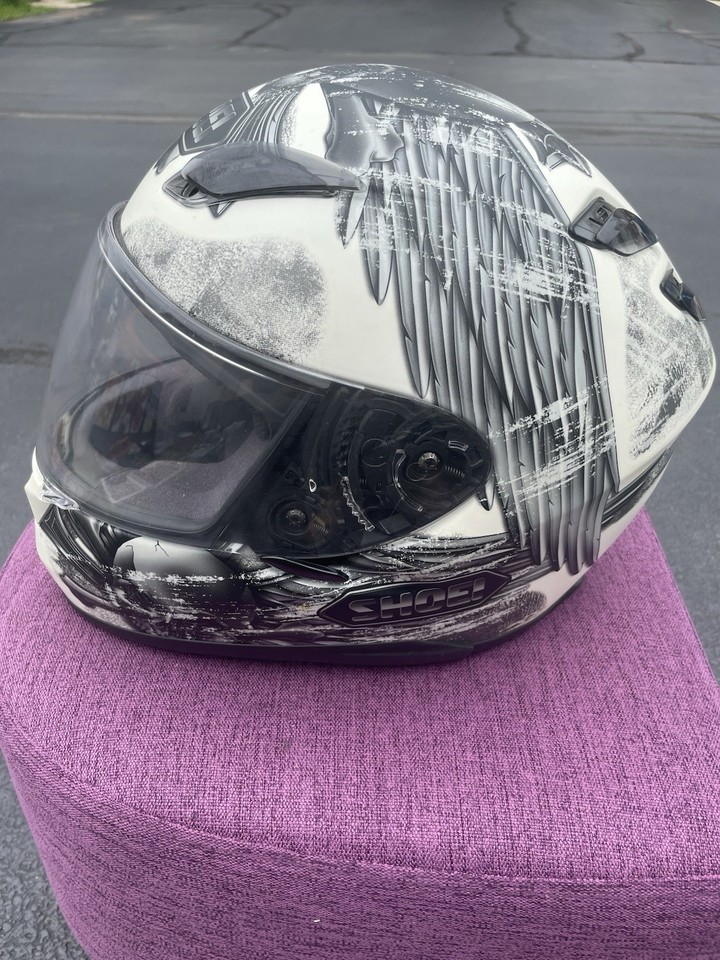 Shoei RF-1100 Dissent Helmet – Full Face – Size L – Rare Graphic – DOT ...