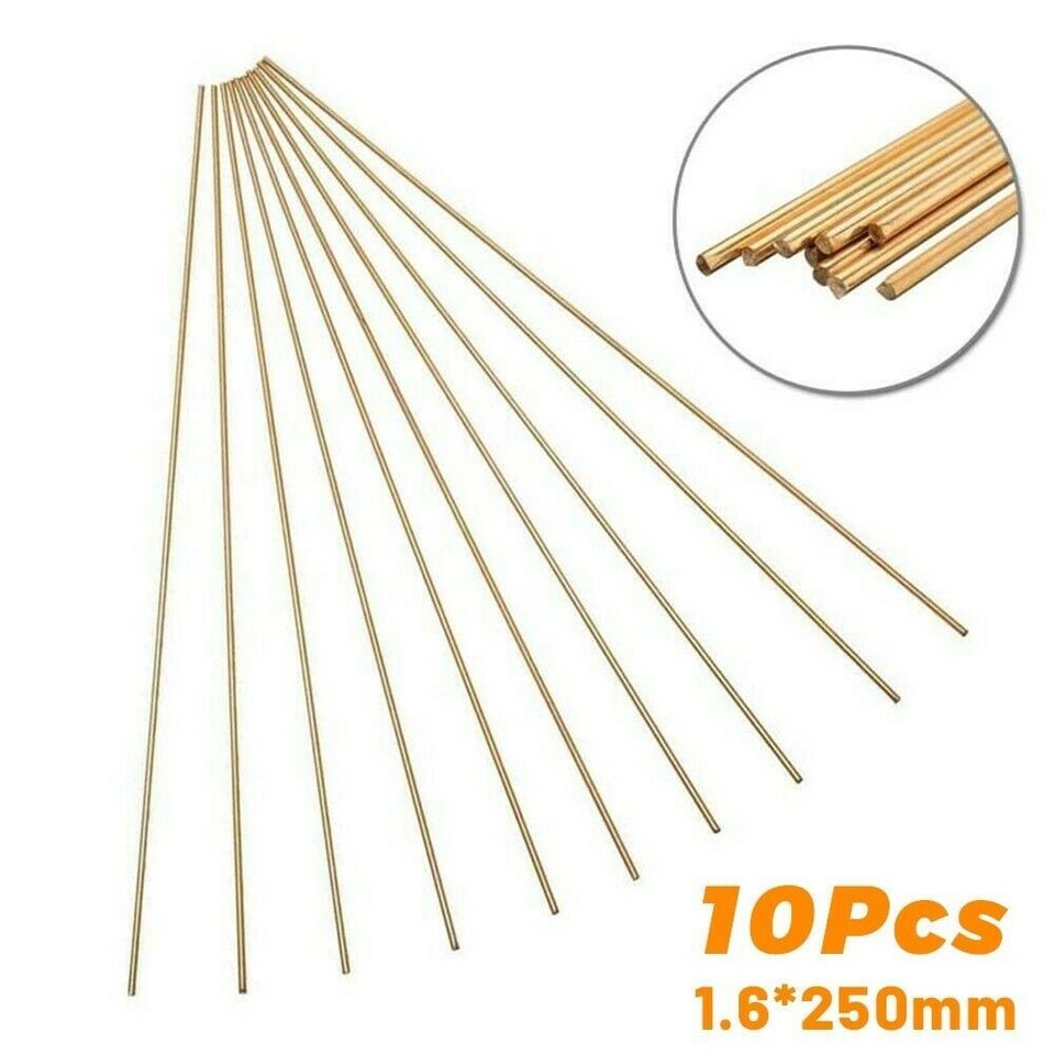 Multi Functional Brass Rods for Repair/Welding/Brazing/Soldering (10 ...