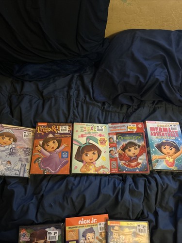 NEW Dora The Explorer Bundle Lot Of 5 Includes 8 Total DVDs | eBay