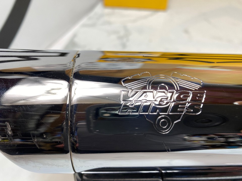 Vance & Hines 86-17 H-D Softail Straight Staggered Big shots Exhaust | eBay