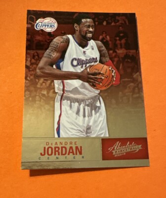 2012-13 Panini Absolute #66 DeAndre Jordan Los Angeles Clippers ...