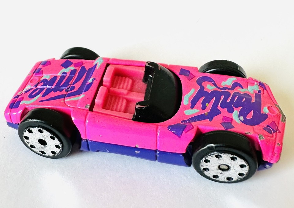 1980s LTI Flip Racer 450 HP Combo car Pink & Purple 1/64 Scale 2.75 ...