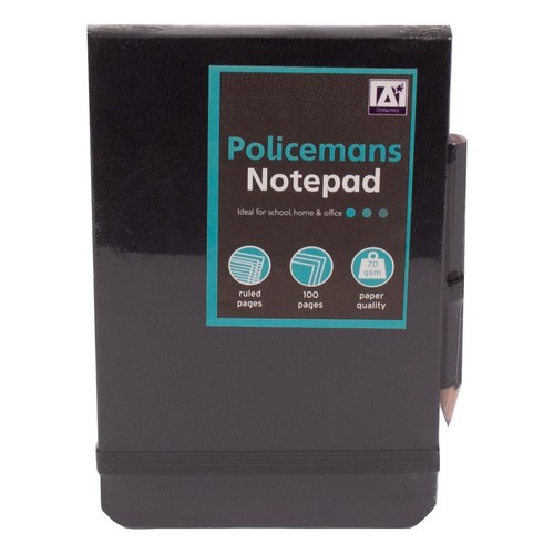 Policeman Notebook with Pencil Pocket Note Pads Memo Pads Gifts For ...