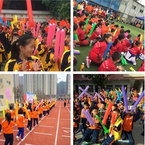 20 X Inflatable Cheer Stick Thunder Tube Baton Football Soccer Sport ...