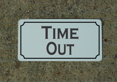 Time Out Metal Sign | eBay