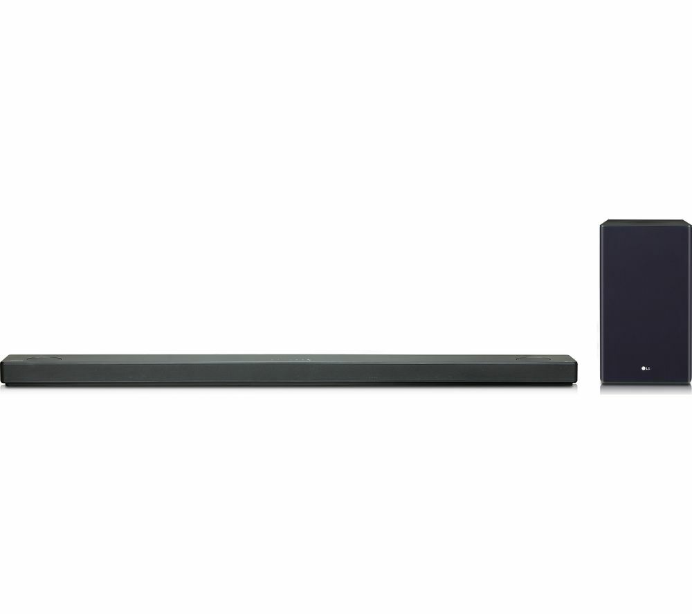 LG SL9YG 4.1.2 Wireless Sound Bar with Dolby Atmos and Google Assistant ...