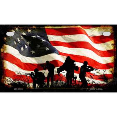 American Freedom Fighters Novelty Metal Motorcycle Plate MP-8559 | eBay