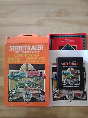 Street Racer (Atari 2600, 1977) | eBay