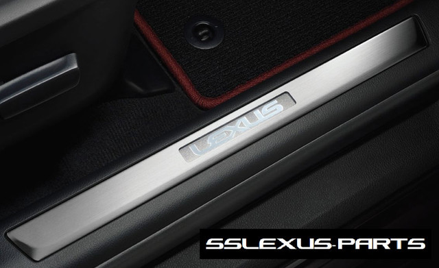 Lexus OEM Factory Illuminated Door Sills 2pc Set 2016-2018 Rx350 Black ...